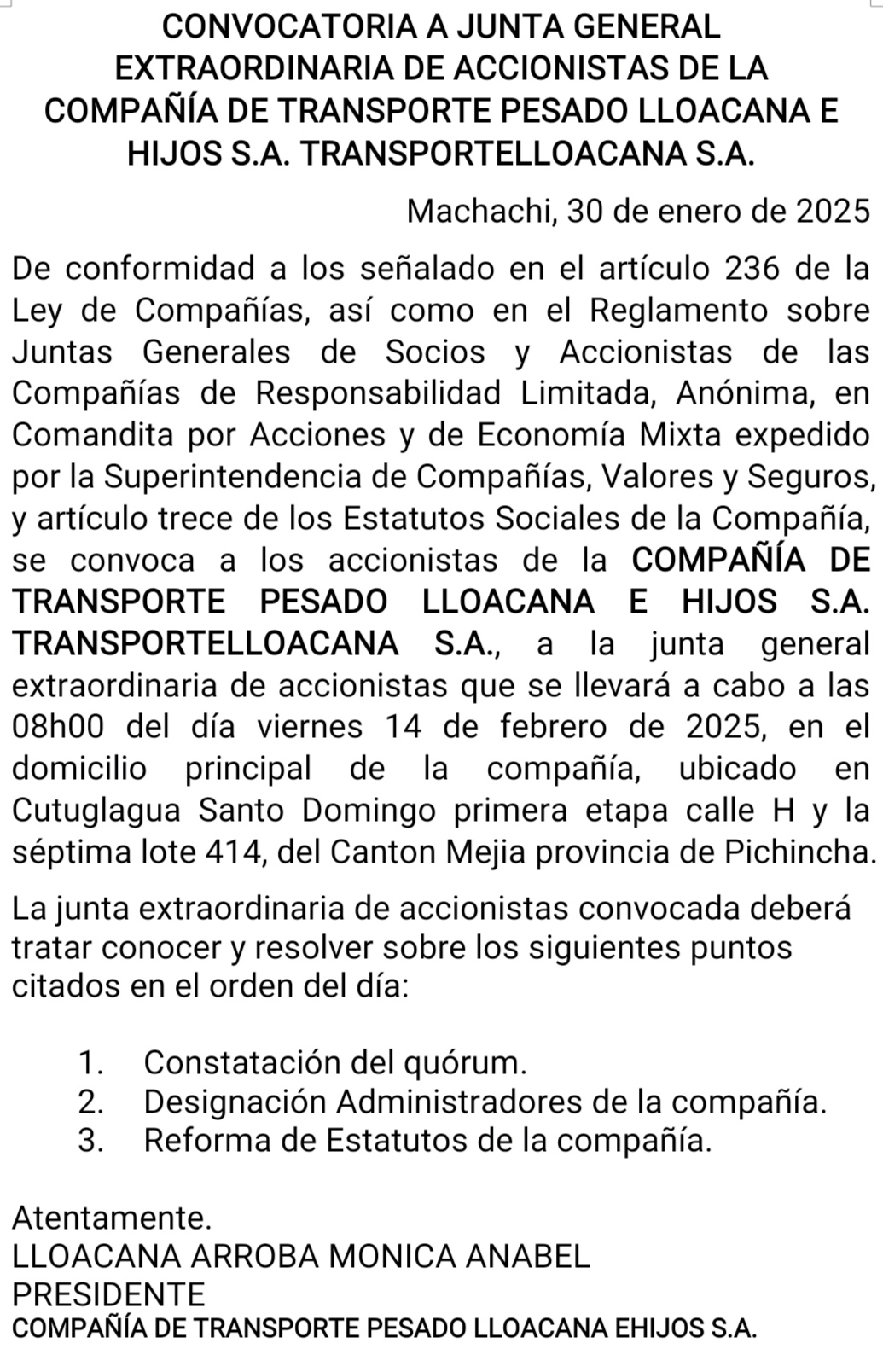 CONVOCATORIA - Periódico Tierra Grande